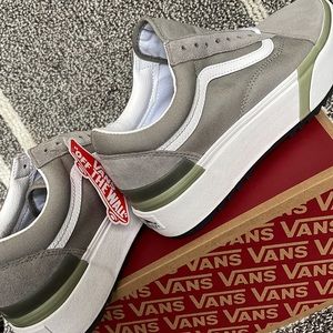Vans | Shoes | Vans Old Skool Stacked Pastel Drizzletrue White Wmns ...
